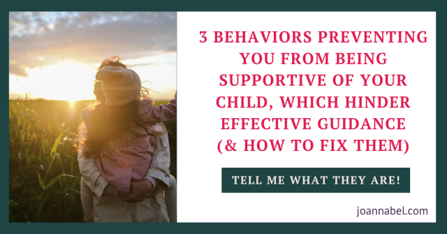 What Is The Purpose Of Guidance In Good Parenting? - Joanna Bel